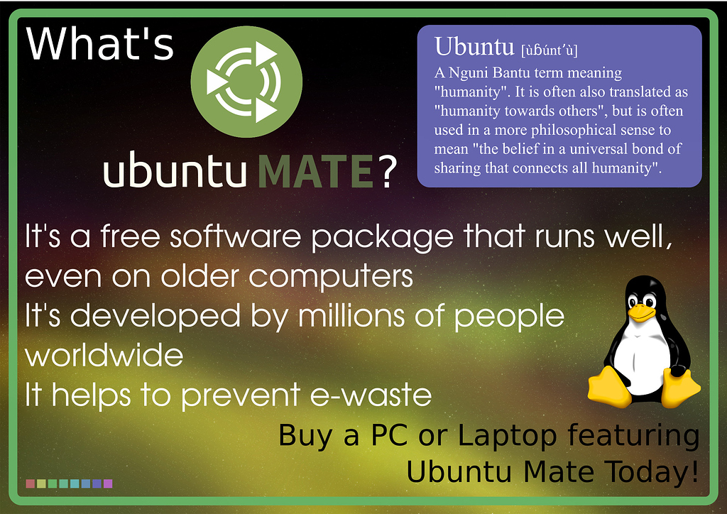 Promo Poster :) - Artwork - Ubuntu MATE Community