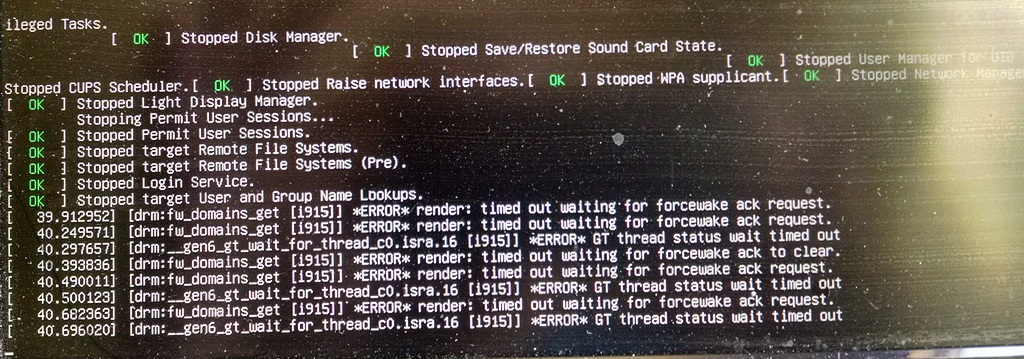 Random Freezes Not Delays At Shutdown Support And Help Requests Ubuntu Mate Community